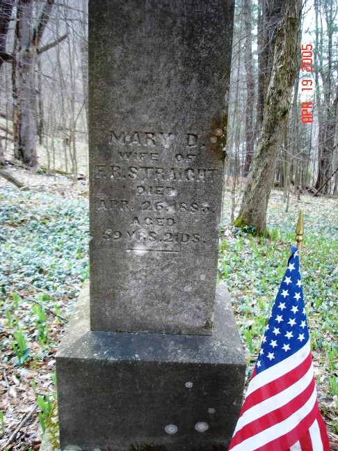Straight Cemetery Allegany County Historical Society Gallery